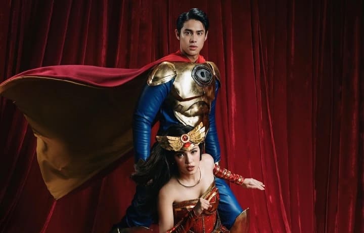 Donny and Belle Wowed as Captain Barbell and Darna for Halloween | Metro.Style